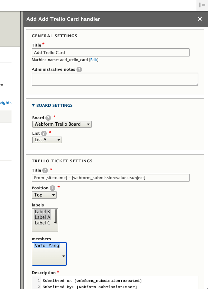 Webform Trello | Drupal.org